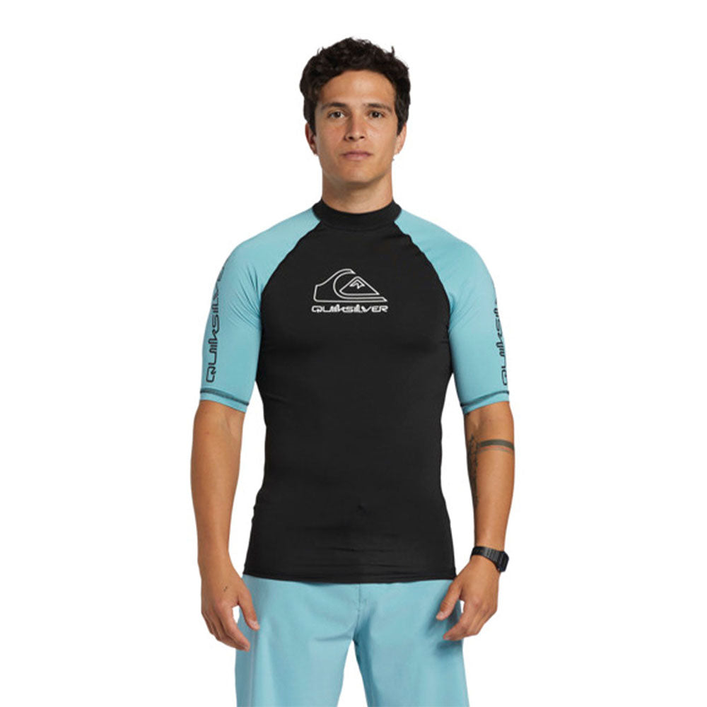 Mens Rash Guard Short Sleeve Classic Short Sleeve Rashguard | Watermen